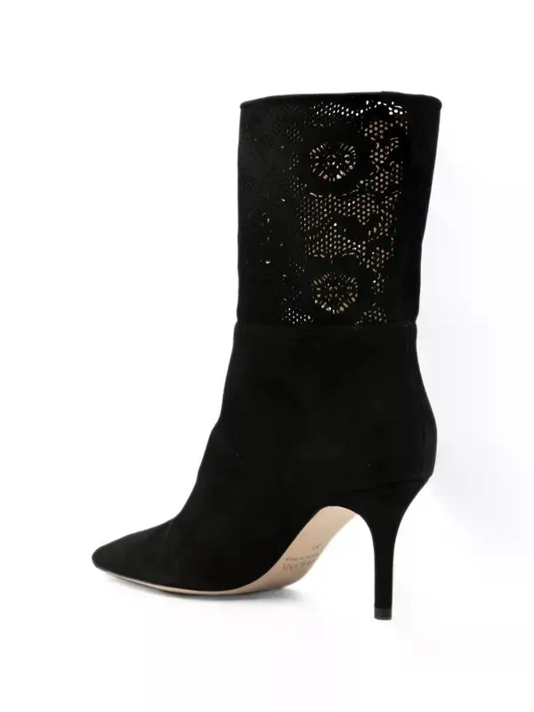 ARTEANA Thalia Laser-cut Boots - Black