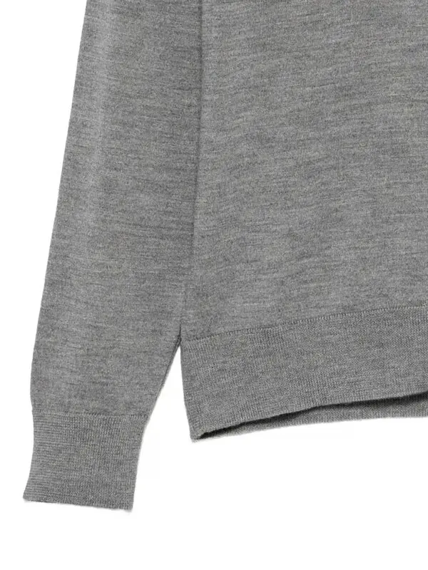 BALLANTYNE Crew-neck Ribbed-trim Sweater