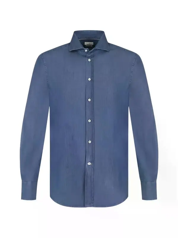 Brunello Cucinelli Long-sleeve Shirt - Blue