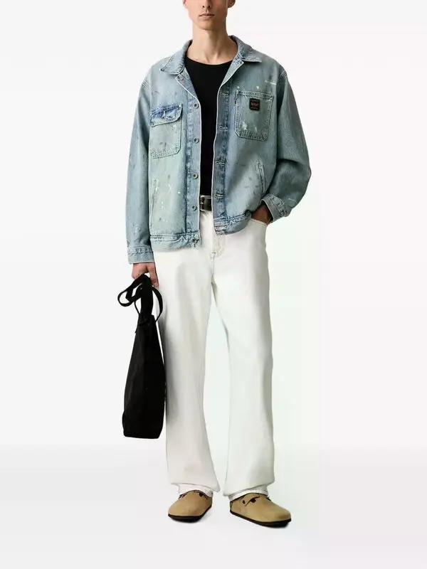 LEVI'S Sunrise Distressed Denim Jacket