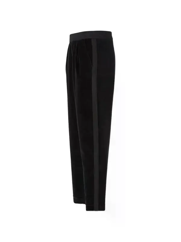 Rhude Velvet Side-stripe Trousers
