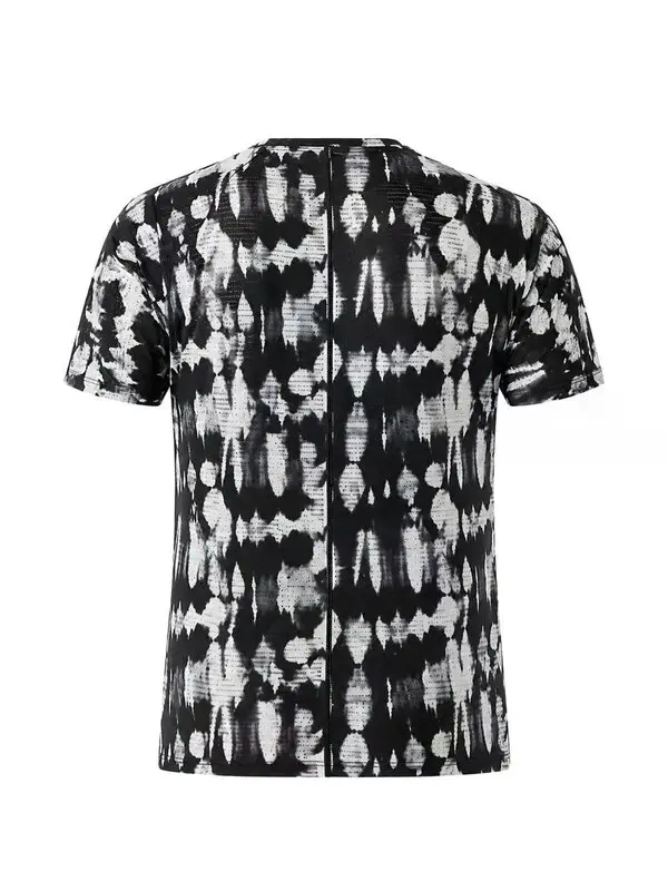 Asics Limited Series Metarun Tie-dye Raglan-sleeve T-shirt - Black
