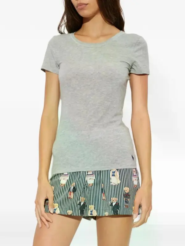 Polo Ralph Lauren Logo-embroidered Pyjama Top