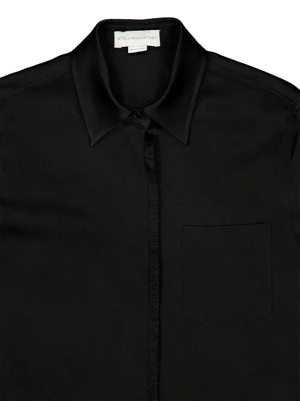 Stella McCartney Fringed Satin Shirt