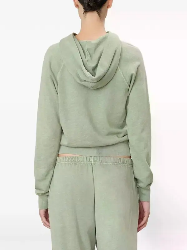 Eterne Shrunken Raglan-sleeve Hoodie