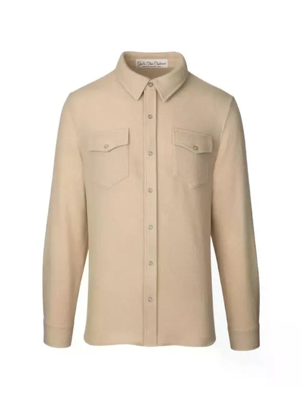 GOD'S TRUE CASHMERE Button-fastening Shirt - Neutrals