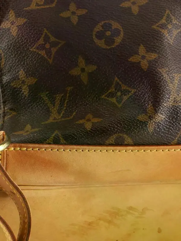 LOUIS VUITTON Vintage Montsouris Monogram Canvas Gm Backpack - Brown