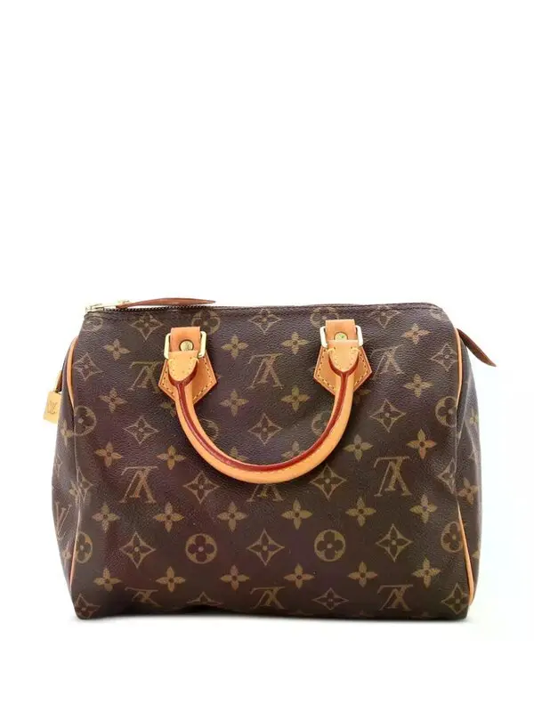LOUIS VUITTON Speedy Handbag Monogram Canvas 25 Satchel