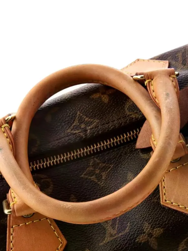 LOUIS VUITTON Speedy Handbag Monogram Canvas 25 Satchel