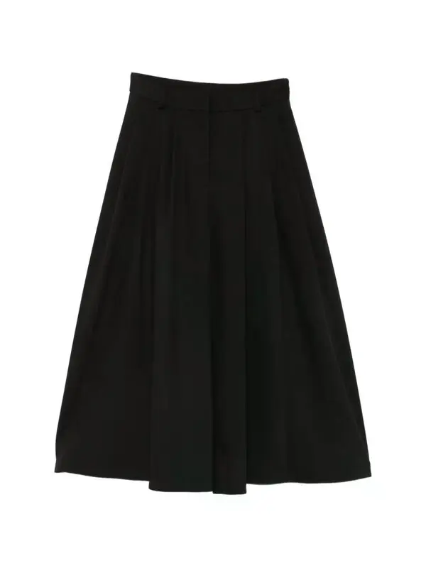 Imperial Pleated Wide-leg Trousers
