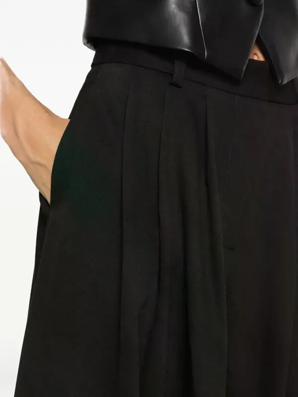 Imperial Pleated Wide-leg Trousers
