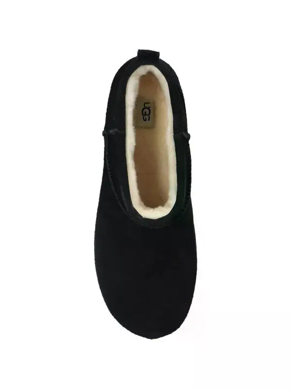 UGG Classic Mini Enwrap Ankle Boots - Black