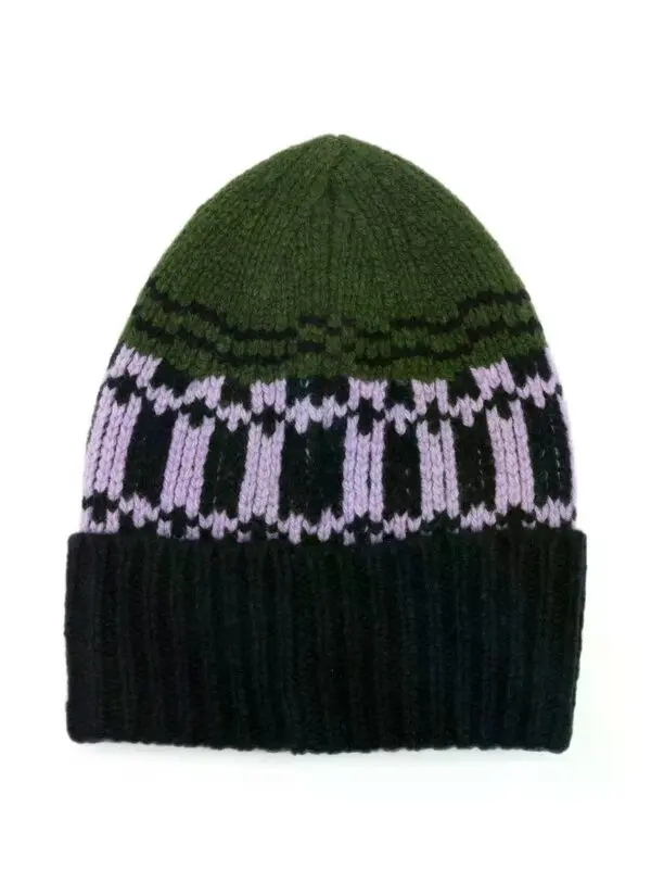 Marni Logo-patch Beanie Hat