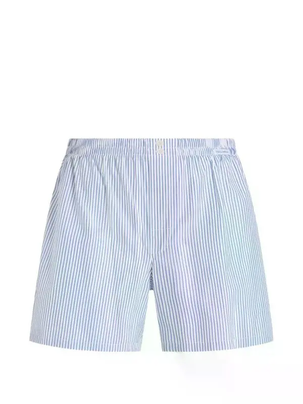Dolce & Gabbana Striped Poplin Boxer Shorts