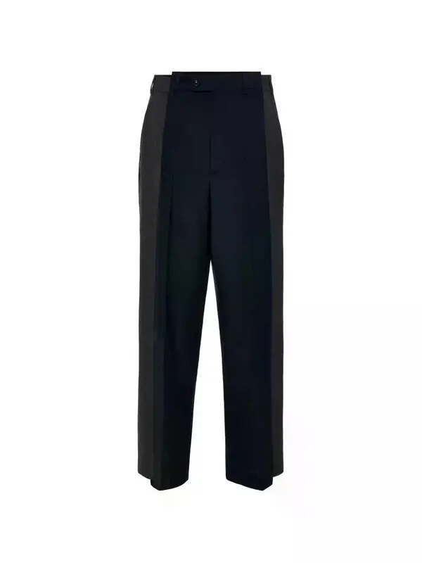 MAISON MARGIELA Two-tone Wool Trousers