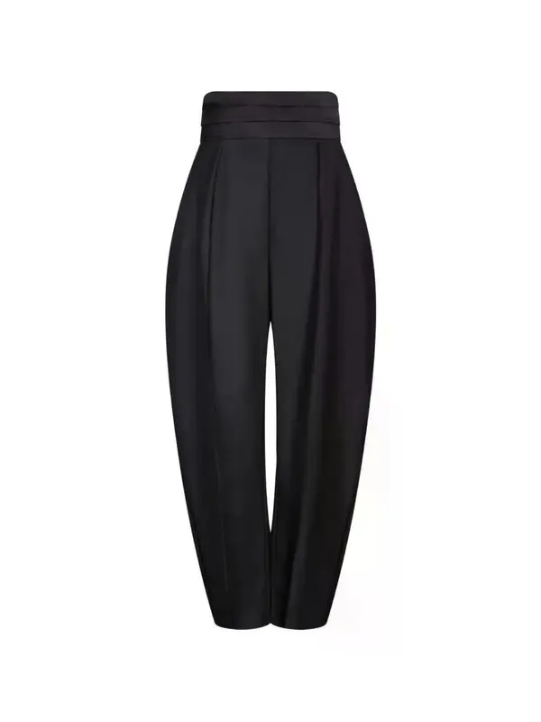 RÓHE Puck Pleated High-waisted Trousers