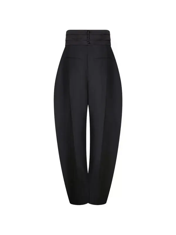 RÓHE Puck Pleated High-waisted Trousers