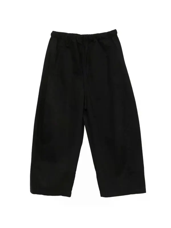 ENTIRE STUDIOS Drawstring-fastening Palazzo Pants - Black