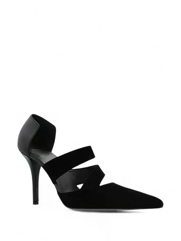 Balmain Multi-strap Pointed-toe Heeled Pumps