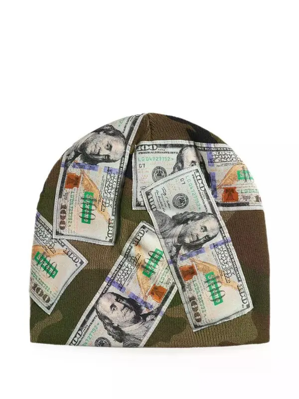 Supreme Camouflage-print Beanie Hat