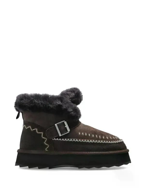 EMU AUSTRALIA Sunnie Shearling-trim Platform Boots