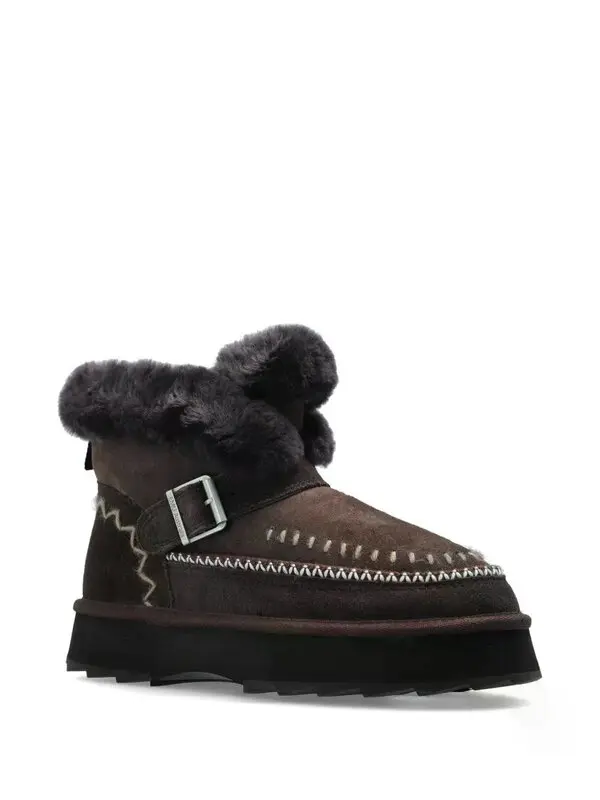 EMU AUSTRALIA Sunnie Shearling-trim Platform Boots