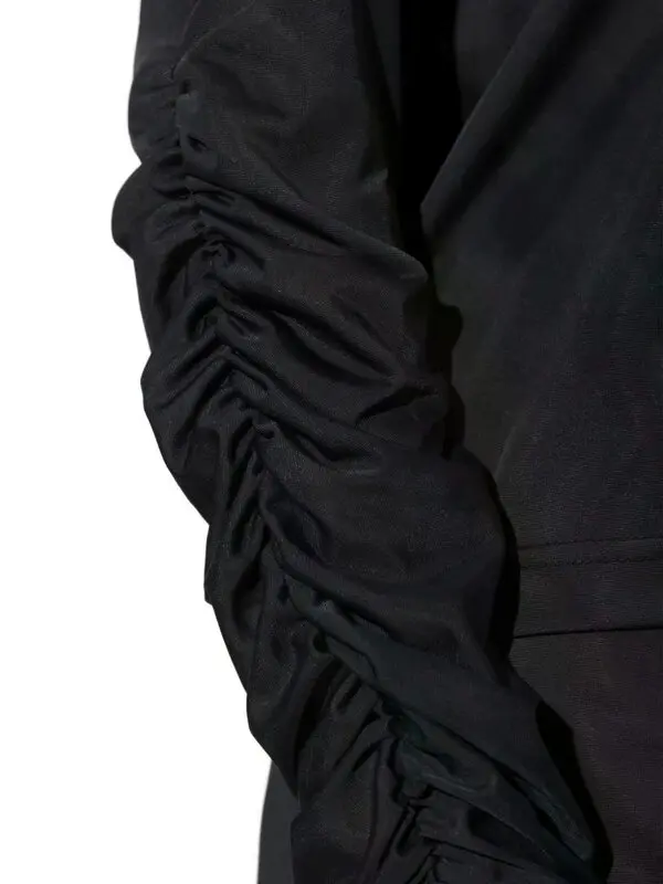 Noir Kei Ninomiya Ruched Long-sleeve Top