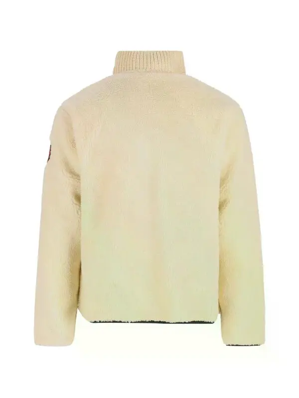 NAPAPIJRI Logo-fleece Half-zip Sweater