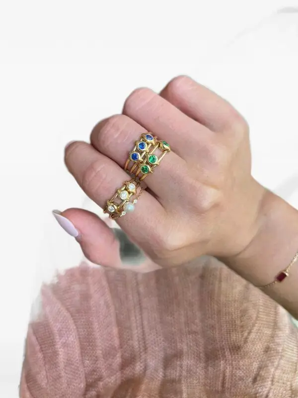 YI COLLECTION Orbit Sapphire Ring