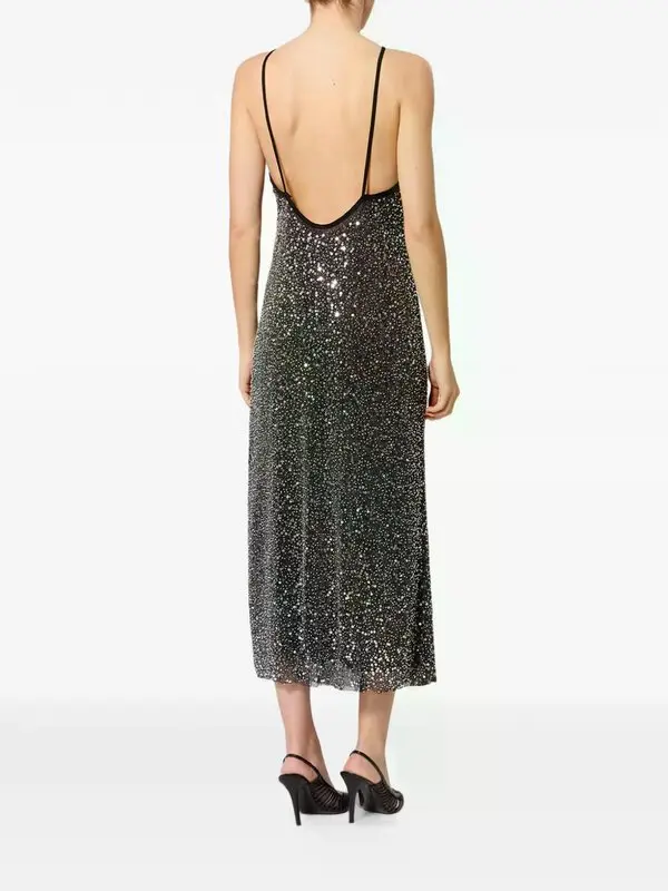 MARANT ETOILE Nevana Sequin-embellished Maxi Dress