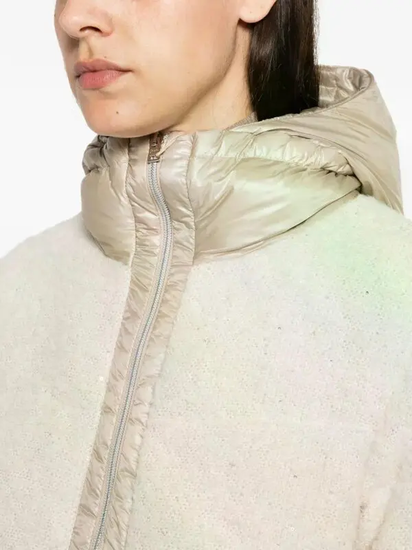 Herno Sequin-embellished Hooded Puffer Jacket
