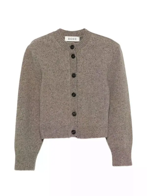 RÓHE Button-up Cardigan - Brown