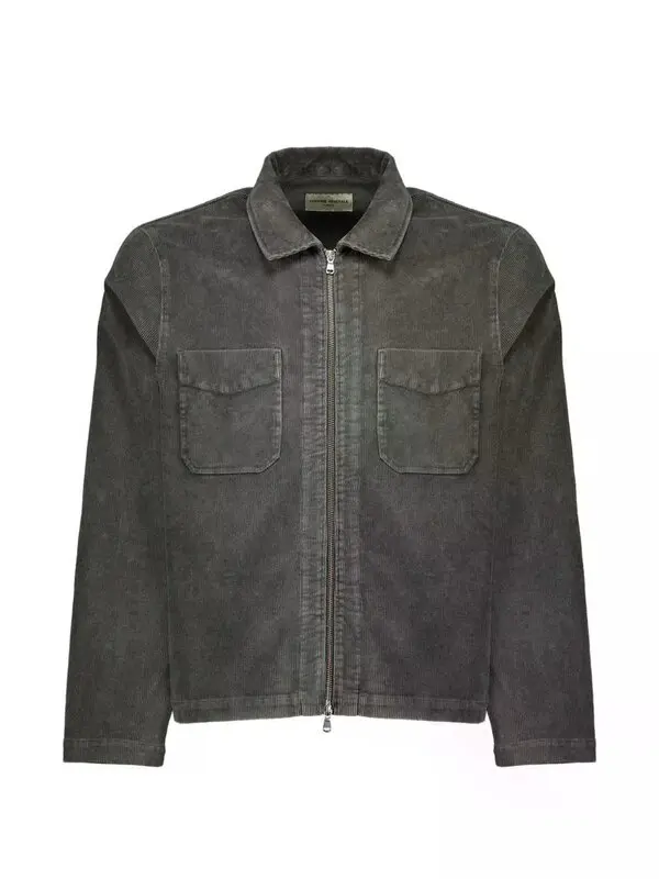Officine Générale Corduroy Zip-up Jacket - Grey