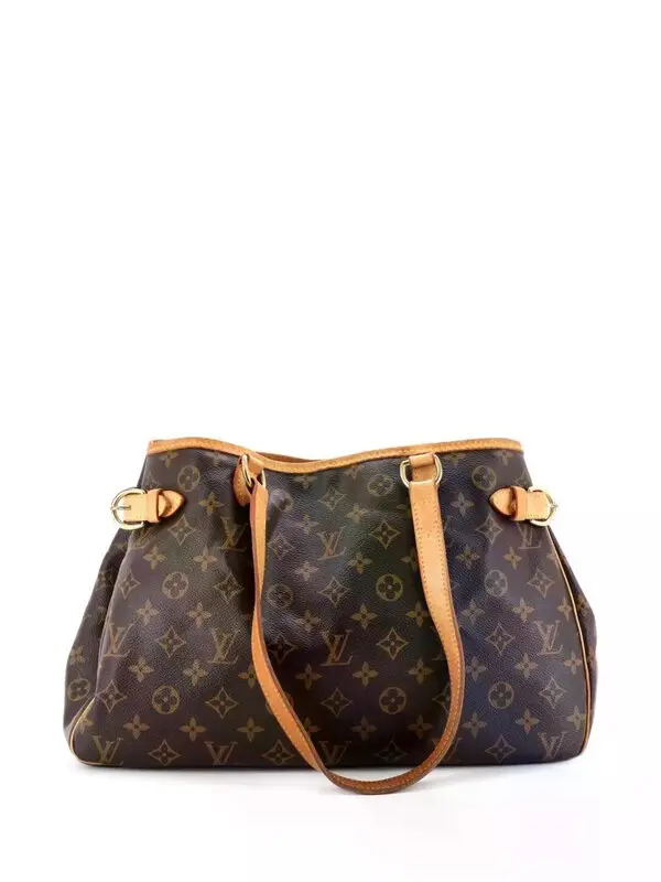 LOUIS VUITTON Batignolles Handbag Monogram Canvas Horizontal Tote Bag