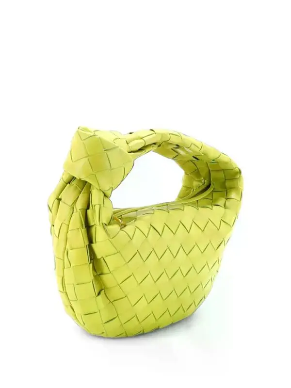 Bottega Veneta Bv Jodie Intrecciato Nappa Mini Hobo Bag - Green