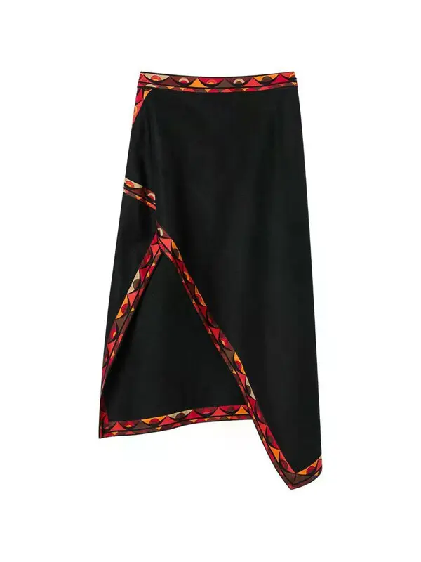 Emilio Pucci Cotton Scarf Skirt