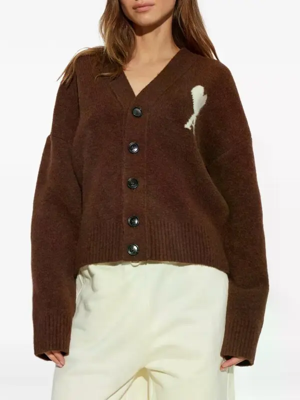 AMI Paris De Coeur Cardigan