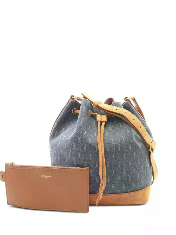 Saint Laurent 2000s Le Monogram Bucket Bag
