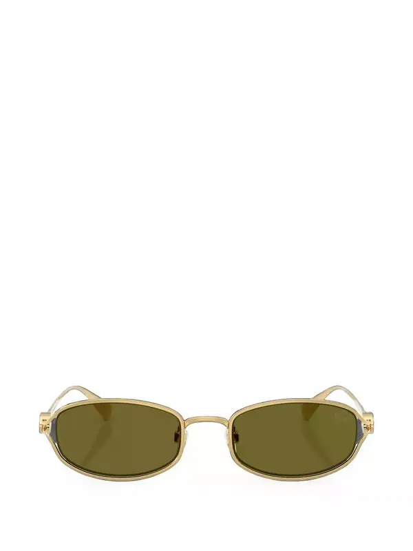 Burberry Oval-frame Sunglasses