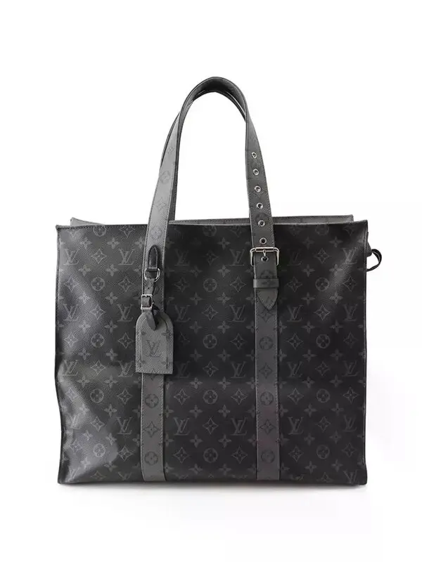 LOUIS VUITTON 2021-2026 Monogram Eclipse Cabas Zippe Gm Tote Bag
