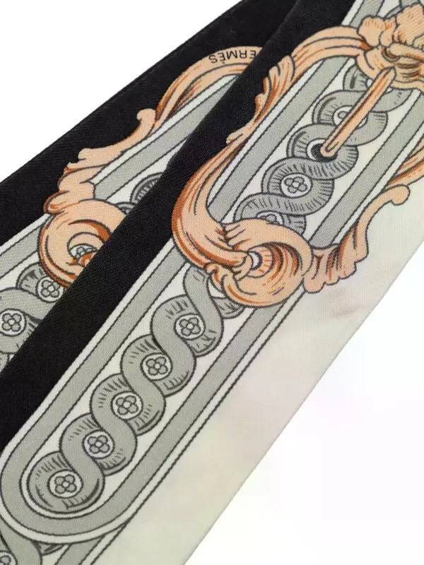 Hermès 2000-2026 Bride De Cour Silk Twilly Scarf Scarves