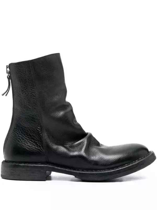 Moma Leather Ankle Boots