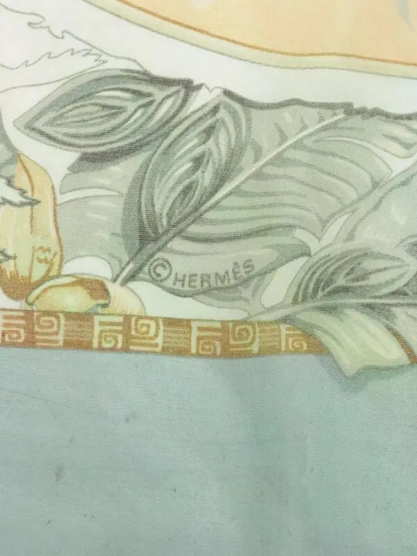 Hermès 2000 Aloha Silk Scarf 90 Scarves