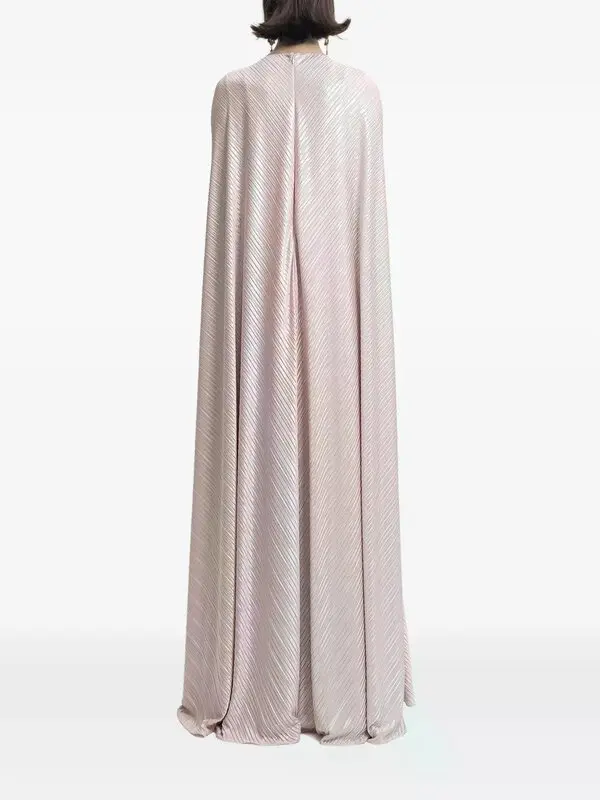 GEMY MAALOUF Beaded Pleated Maxi Kaftan