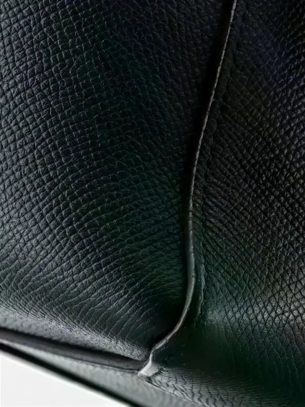 Celine Belt Bag Textured Leather Micro Satchel - Green