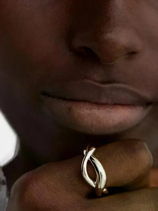 Monica Vinader Ochre Ring - Silver
