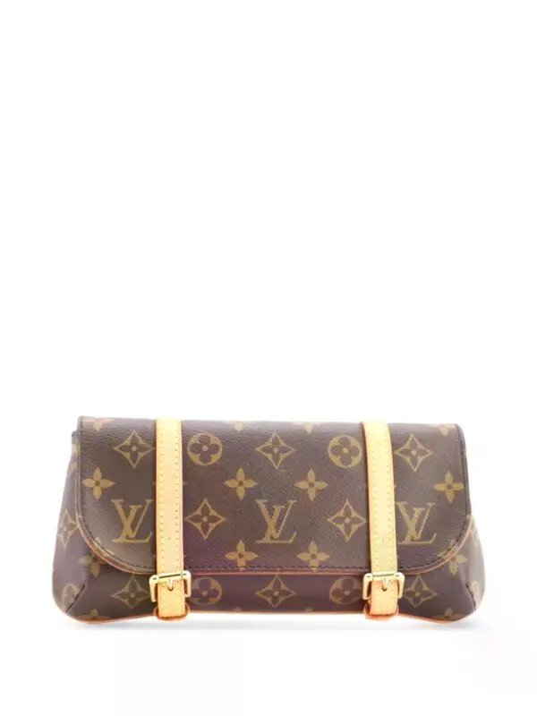 LOUIS VUITTON Marelle Waist Bag Monogram Canvas Belt Bag - Brown