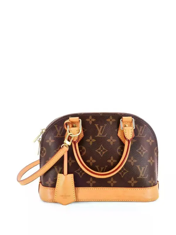 LOUIS VUITTON Alma Handbag Monogram Canvas Bb Crossbody Bag