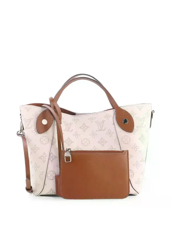 LOUIS VUITTON Hina Handbag Mahina Leather Pm Shoulder Bag
