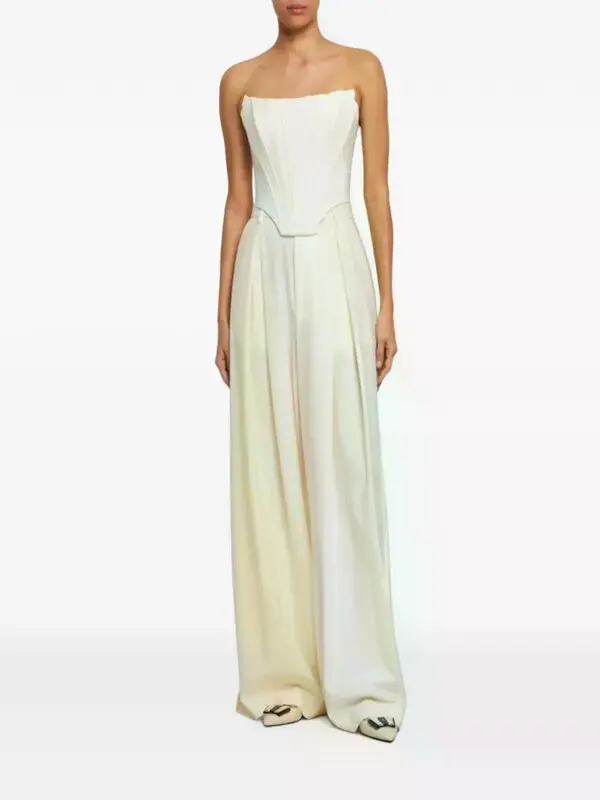 Giuseppe Di Morabito Strapless Corset-style Top